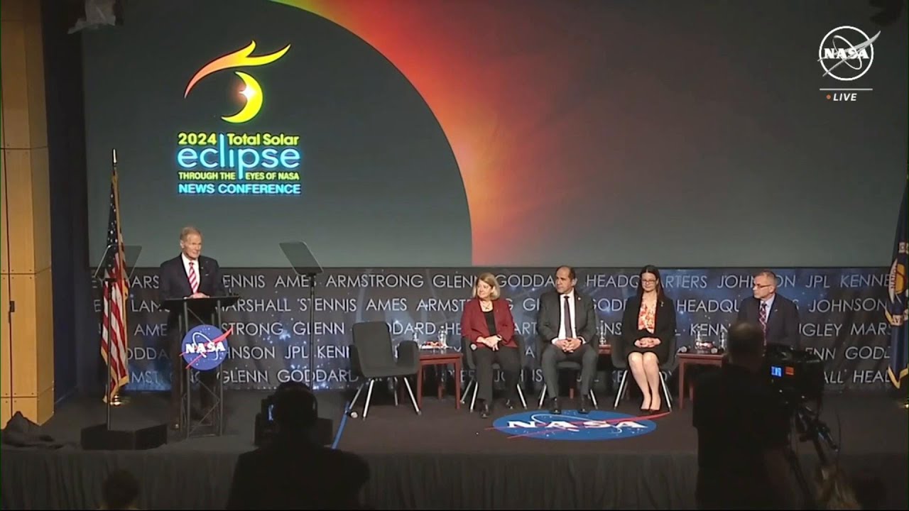 NASA prepares for first total solar eclipse in 7 years - YouTube