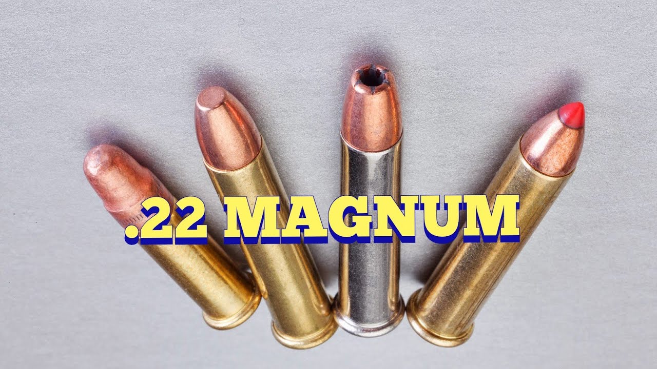 El calibre .22 WMR / 22 MAGNUM - YouTube