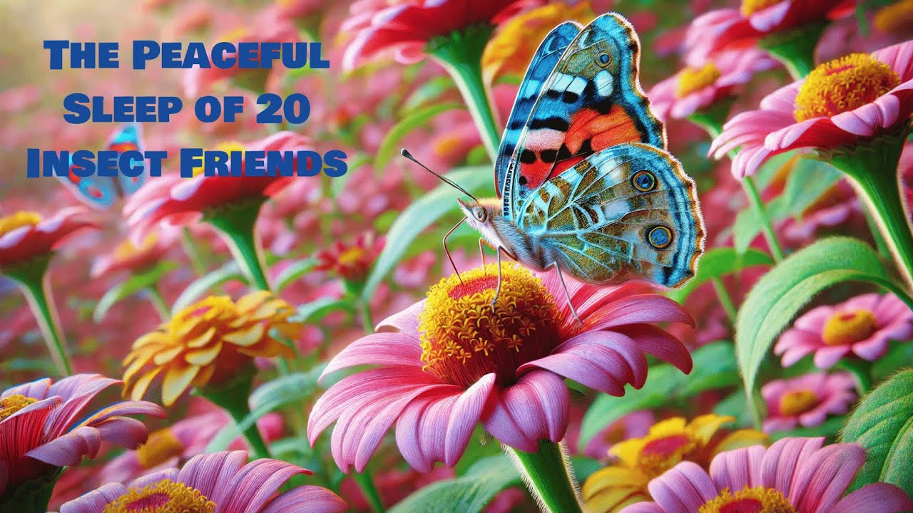 The Peaceful Sleep of 20 Insect Friends | bedtime stories for kids ...