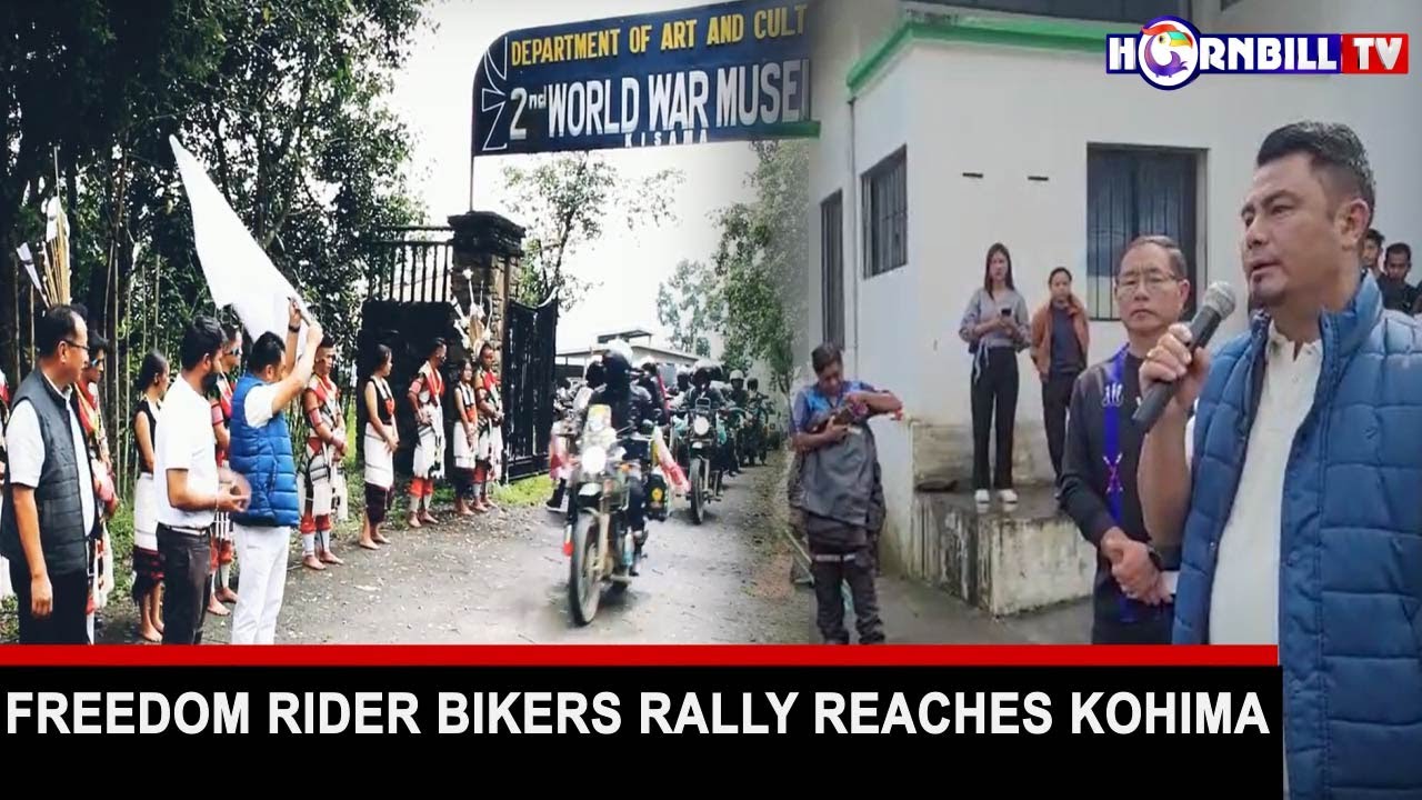 FREEDOM RIDER BIKERS RALLY REACHES KOHIMA - YouTube