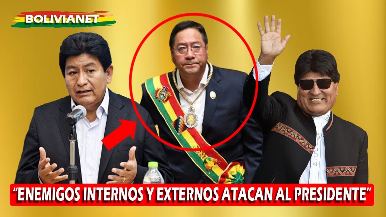ENEMIGOS INTERNOS Y EXTERNOS ATACAN AL PRESIDENTE LUIS ARCE SEGÚN ...