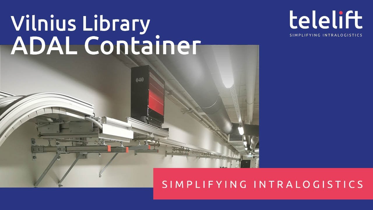 Telelift Vilnius Library - ADAL Container - YouTube