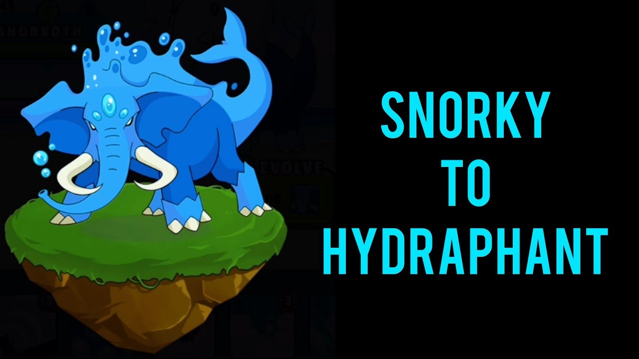 Evolving Snorky To Hydarphant In Dynamons World🔥 #shorts #dynamonsworld ...