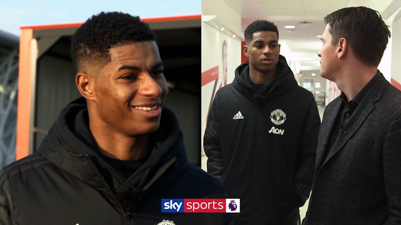 Marcus Rashford returns to Manchester United Youth Academy! 🔴 - YouTube