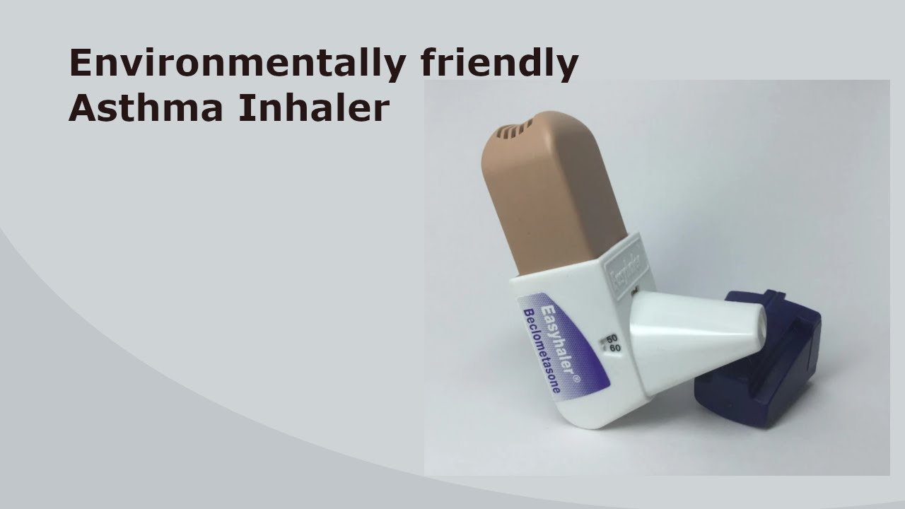 Environmentally friendly Asthma inhaler - Eco friendly inhaler - YouTube