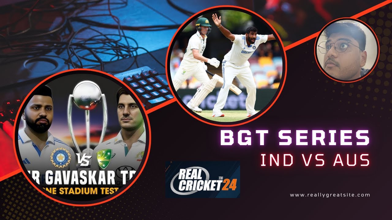 India COLLAPSE for 131! 😱 BGT 2024-25 | 1st Test – Day 1 | Real Cricket ...