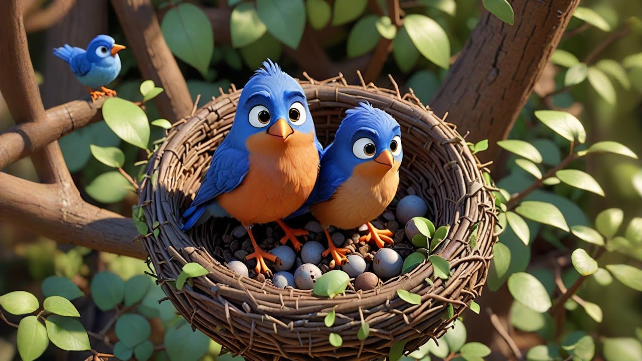 Tweet Tweet in the Tree | Fun Kids Song | Nursery Rhymes and Animal ...