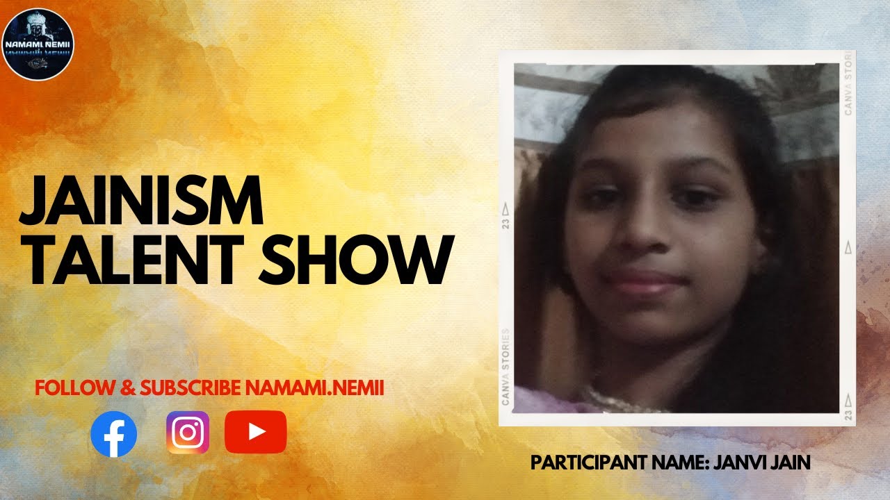 156 Janvi Jain || Jainism Talent Show || - YouTube