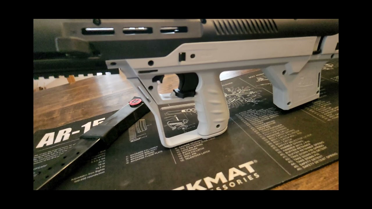 45ACP Hi Point Carbine wearing a High Tower Armory Arctic White Bullpup ...