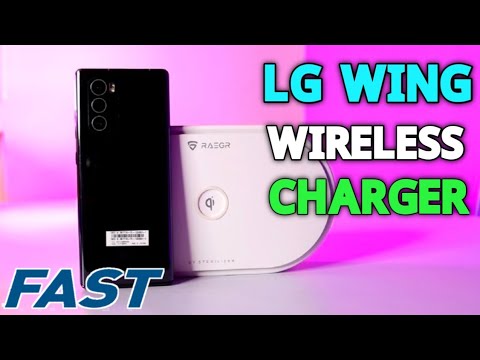 LG Wing : Fast Wireless Qi Charger | RAGER Wireless Qi 10W Fast Chager ...