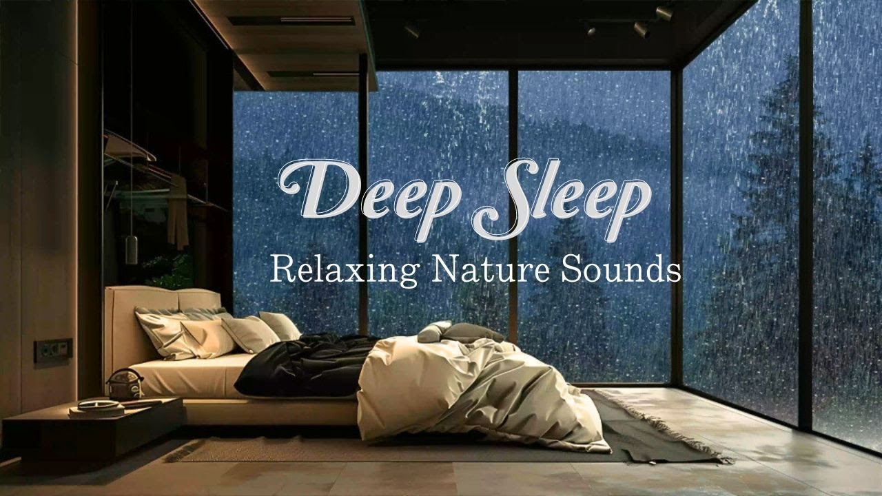 Relaxing Nature Sounds for Sleep | Calming Rain and Forest Ambiance for ...