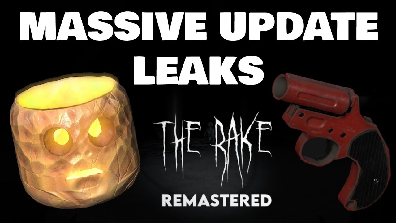 MASSIVE UPDATE LEAKS FOR THE RAKE | The Rake: Remastered Update II ...