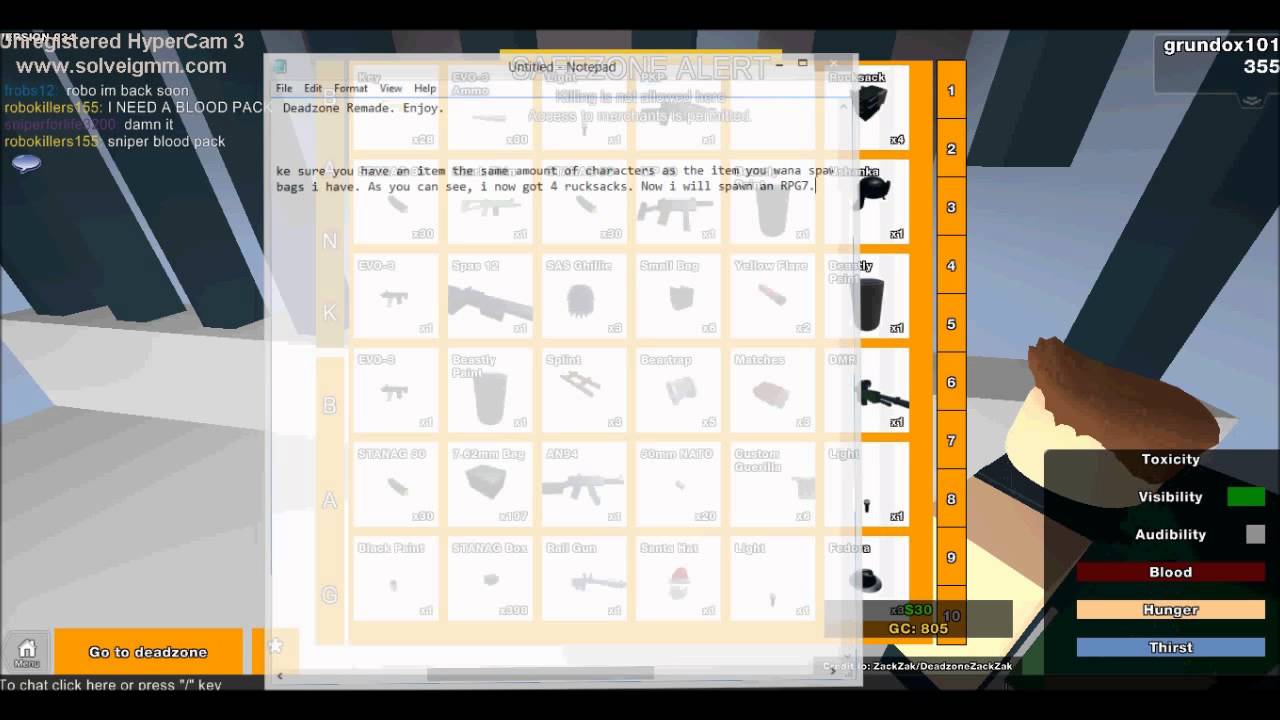 How to spawn on Remade DeadZone Roblox [2013] - YouTube