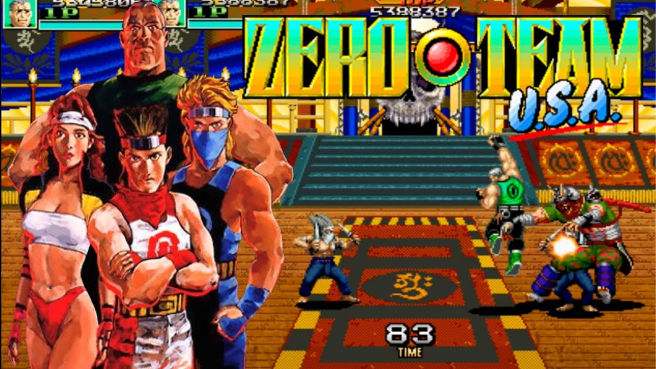 Zero Team [Arcade | Fliperamas] Seibu | Fabtek 1993 - YouTube