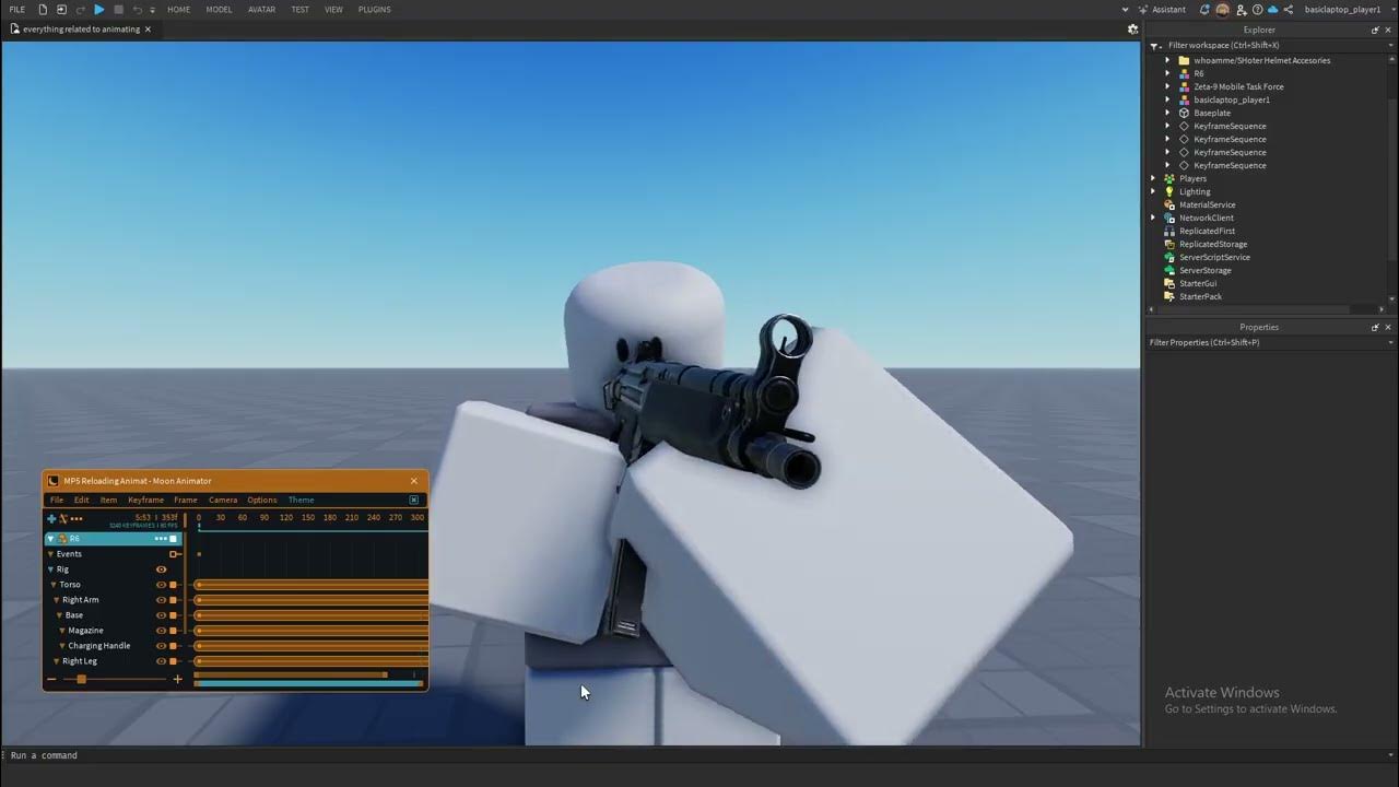 mp5 reloading animation - YouTube