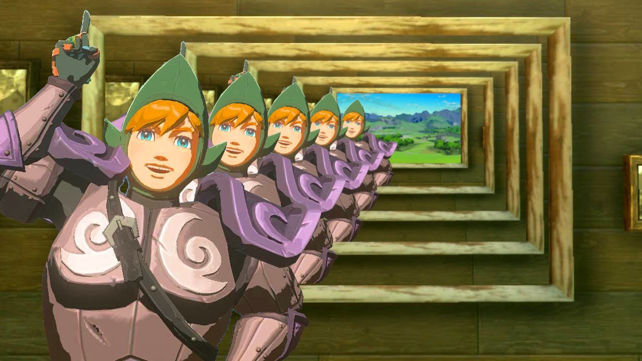 Infinity Painting in Link's House? - YouTube