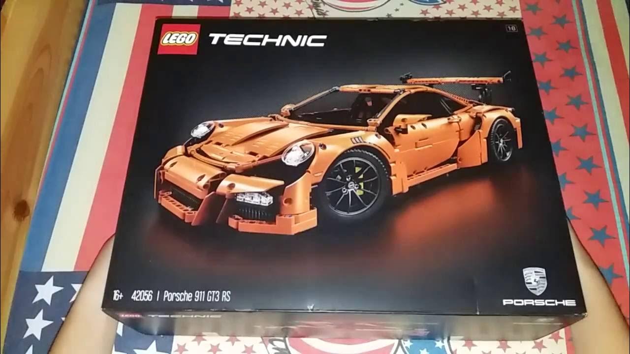 EPIC Lego Technic 42056 Porsche 911 G13 RS Unboxing - YouTube