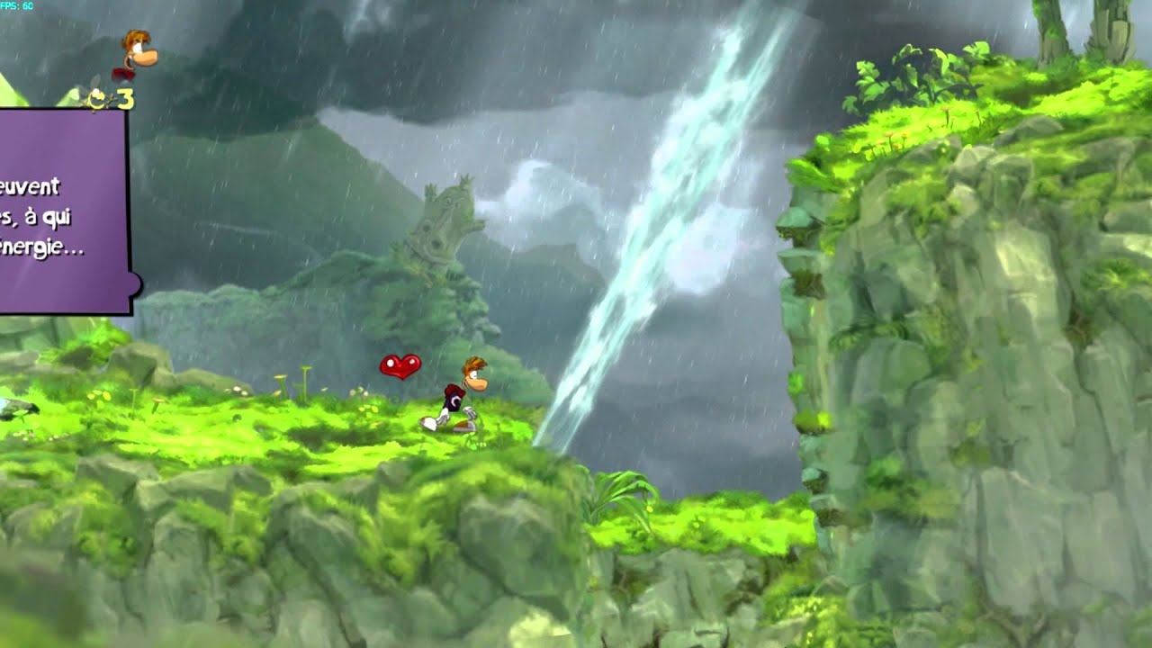 Episode 1 de rayman origins - YouTube