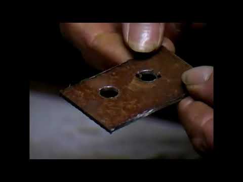 How to MIG Weld a Puddle Joint - YouTube