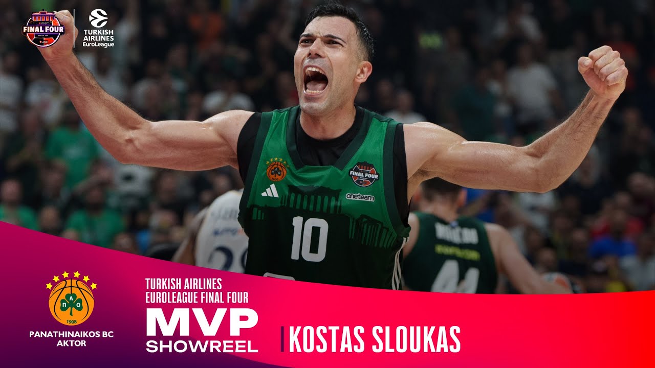 Kostas SLOUKAS | MVP SHOWREEL | FINAL FOUR | 2023-24 Turkish Airlines ...