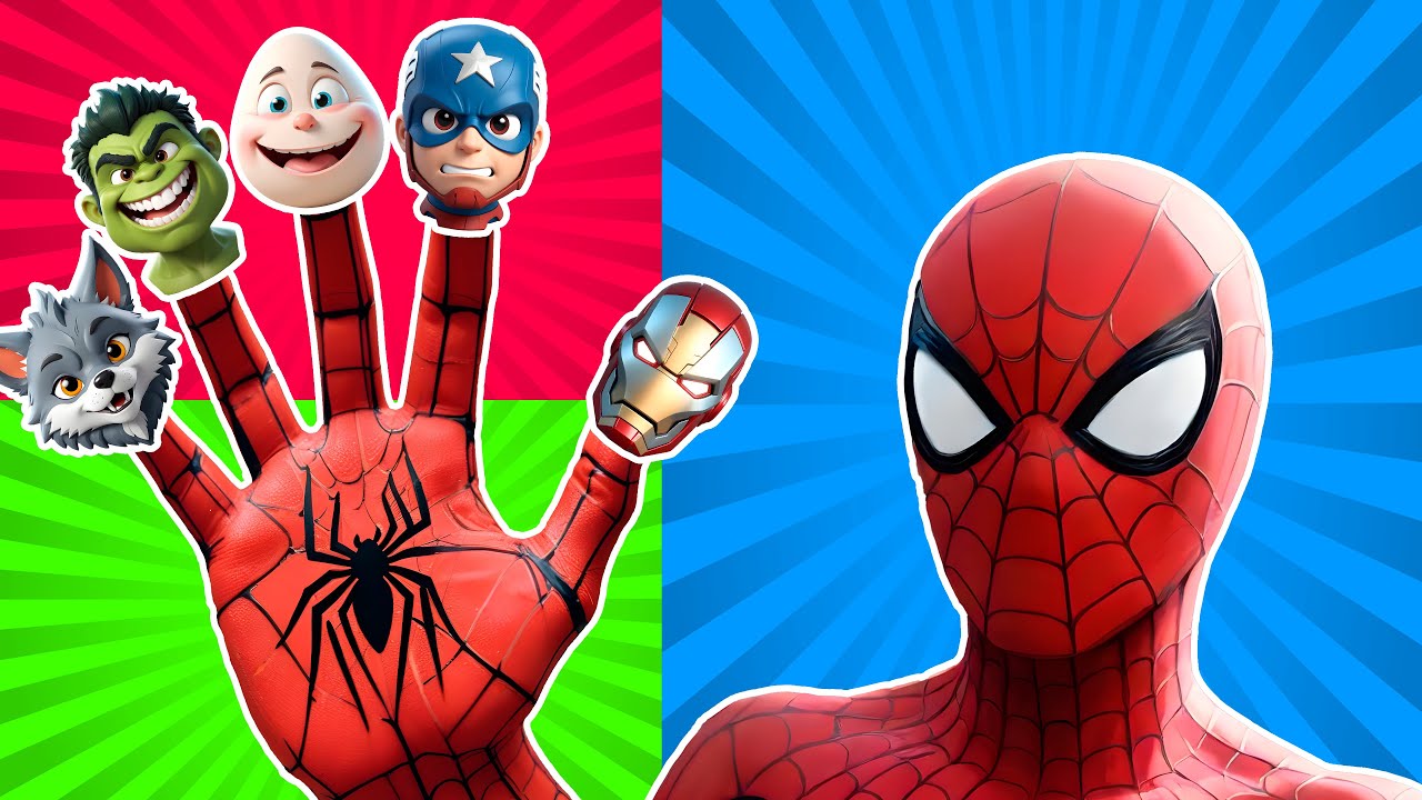The Finger Family Superheroes Collection & More | Kids Songs and ...