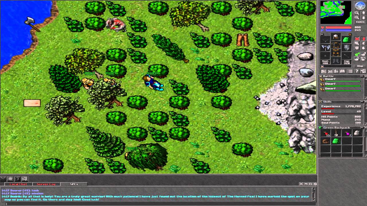 Tackling Tibia Bosses #1: Horned Fox - YouTube