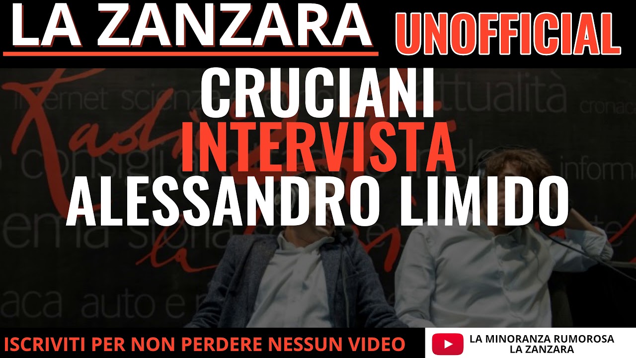 Cruciani chiama il nazionalsocialista Alessandro Limido. La Zanzara 15 ...