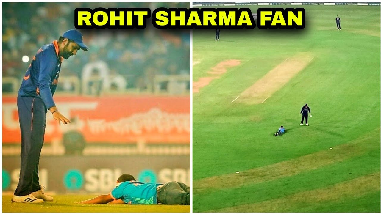 Rohit Sharma Fan In Ground | rohit sharma fan moment | rohit sharma fan ...