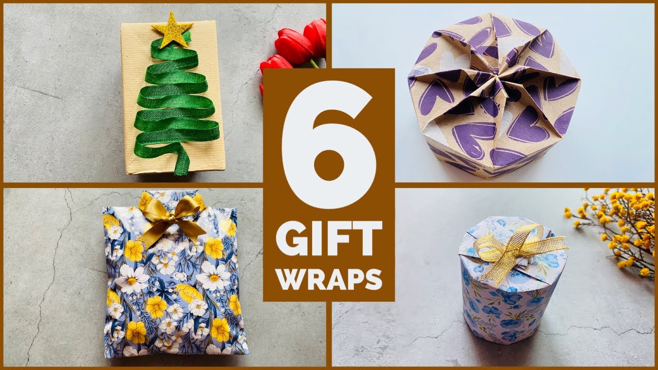 6 Amazing Gift Wrapping Hacks for Odd Shaped Presents | Creative Gift ...