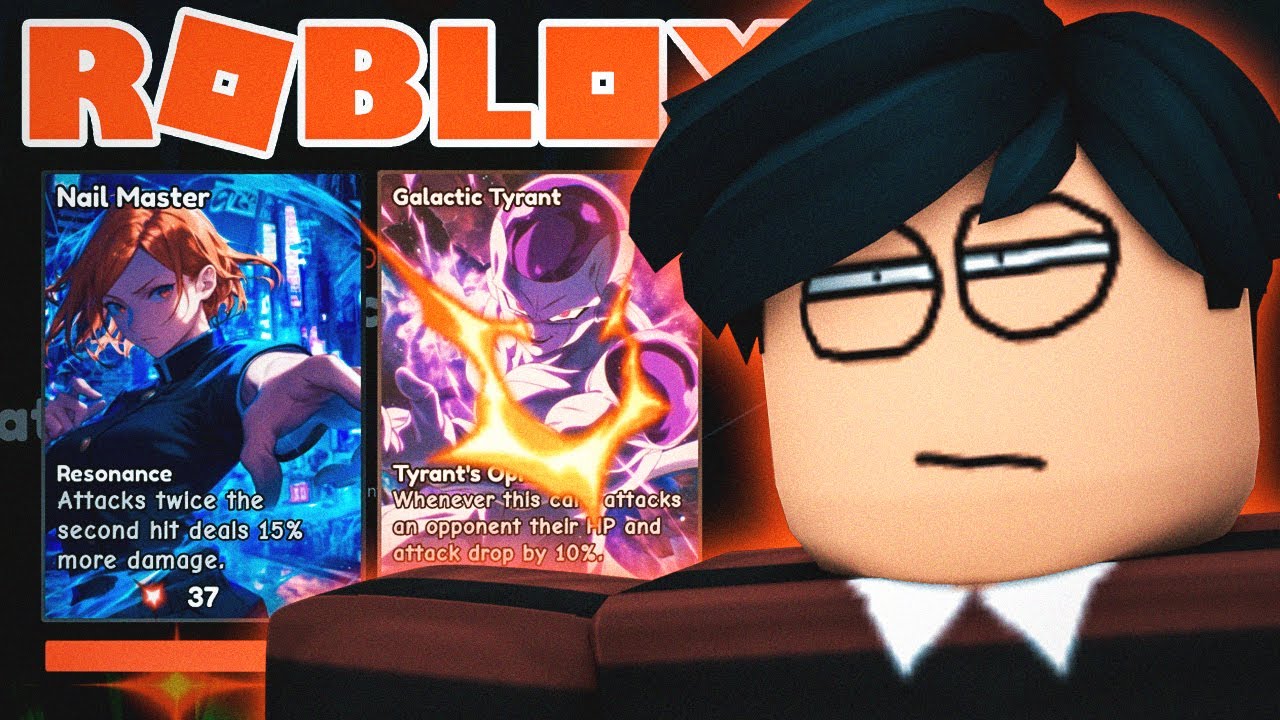 Mencoba Pertarungan Kartu di Game Roblox Anime Battle Card | Roblox ...