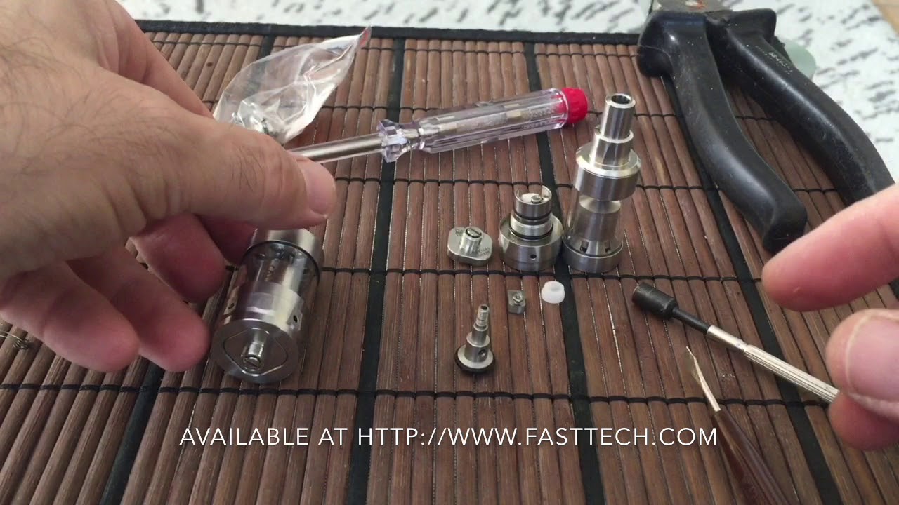 Quick Tutorial: Fitting Center Post For Kayfun Mini V3 Plus & Mini V3 - YouTube