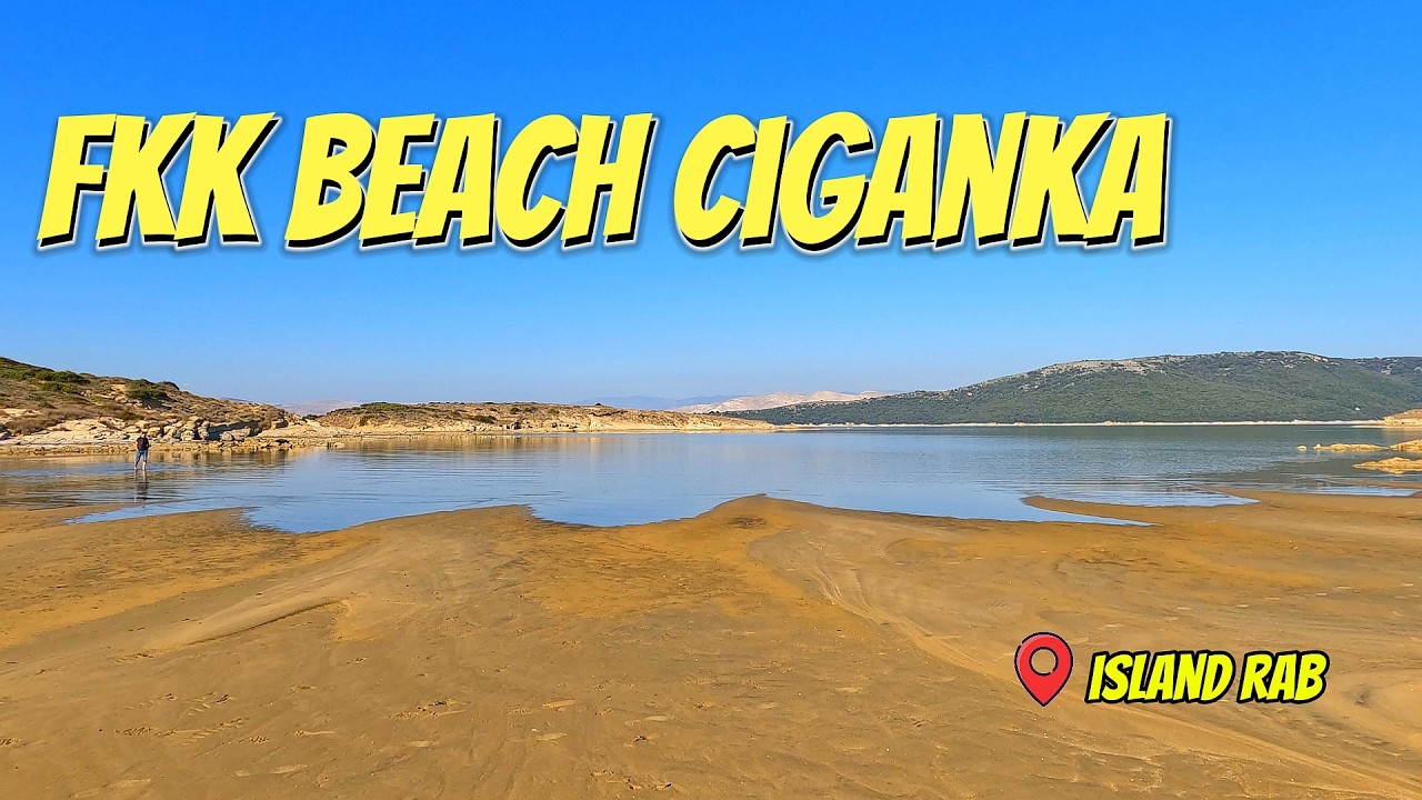 The Hidden Paradise of Rab: FKK Ciganka Beach 🌊🌴 #fkkciganka # ...