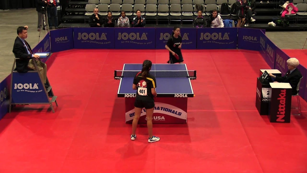 Junior Girls Team SF - Match 1: Angela Guan vs. Prachi Jha - 2012 US ...
