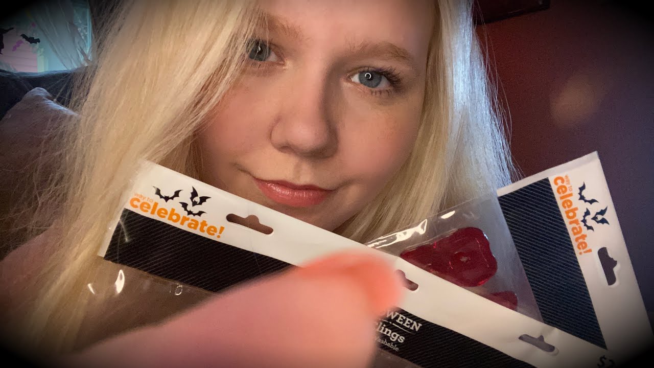 ASMR- putting jelly stickers on your face •face touching •personal ...