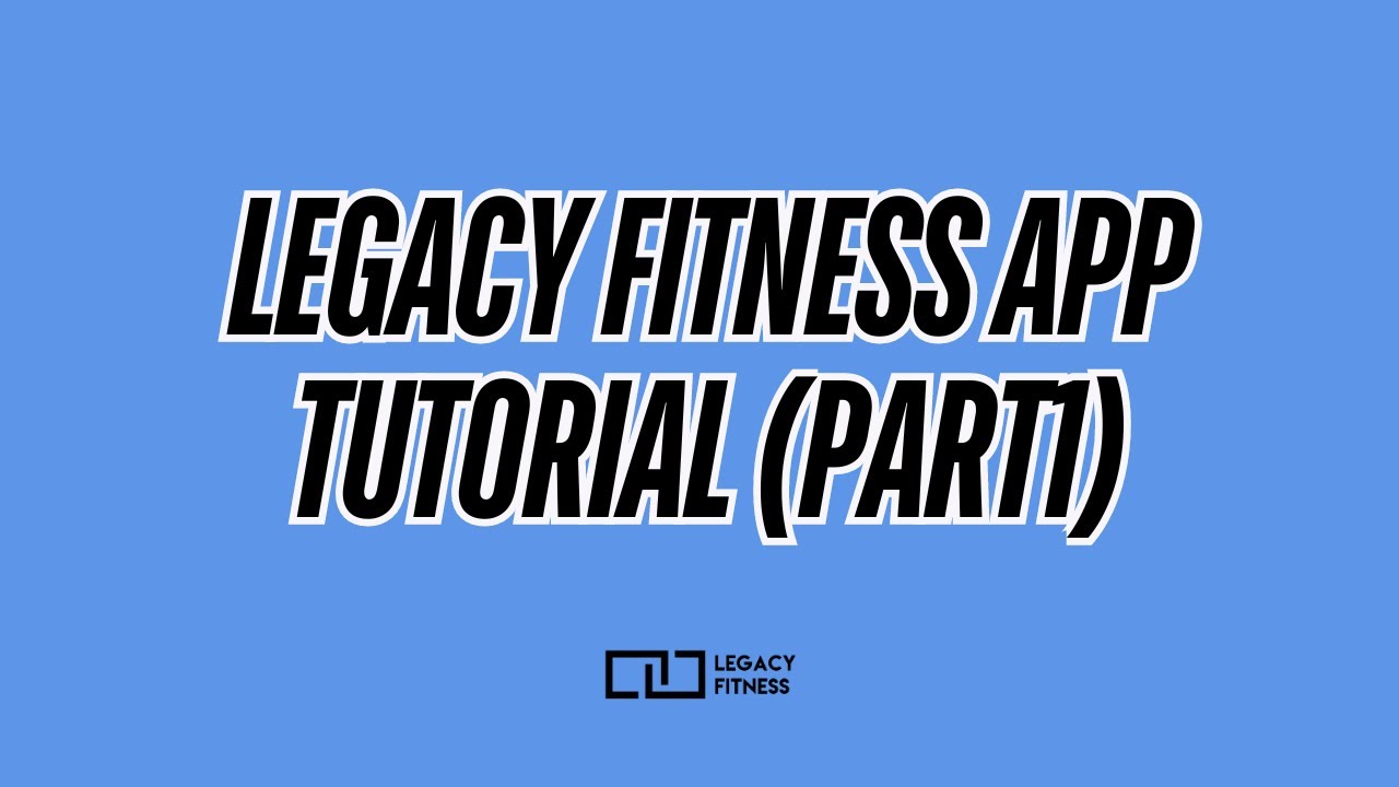 Legacy App Tutorial (Part1) - YouTube