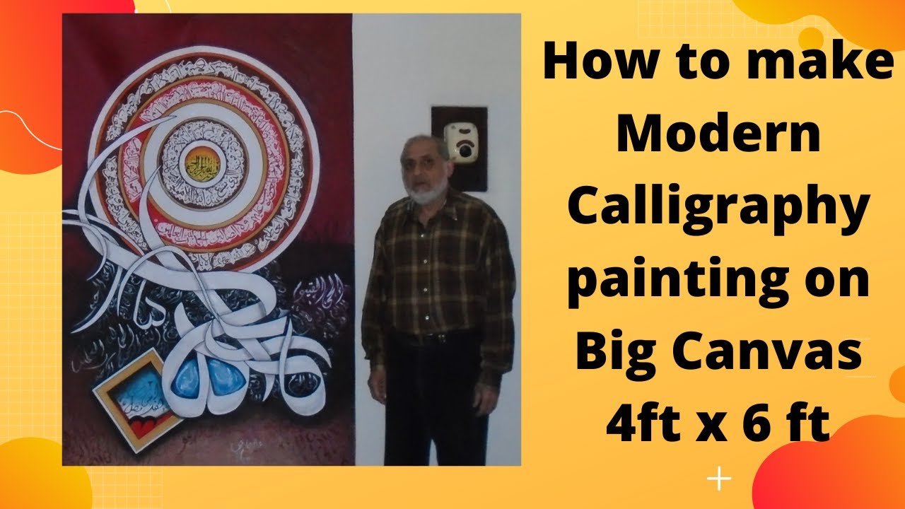Paintings by Amir Art Gallery, Calligraphy paintings. - YouTube