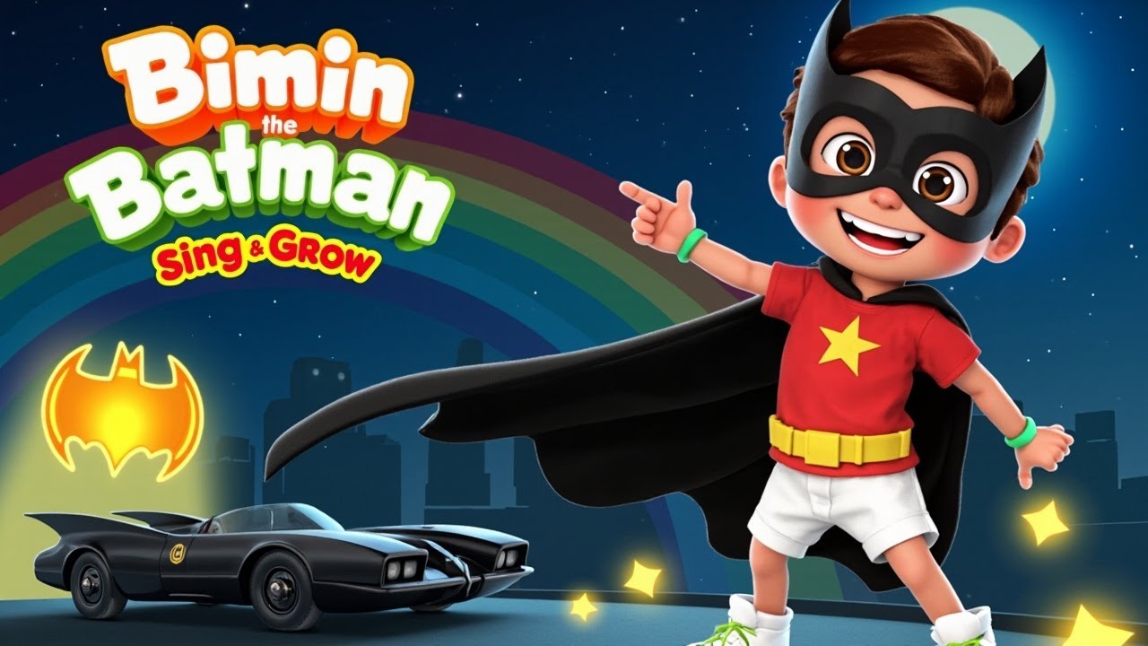 Sing & Grow Songs for Kids | Bimin the Batman Song - YouTube