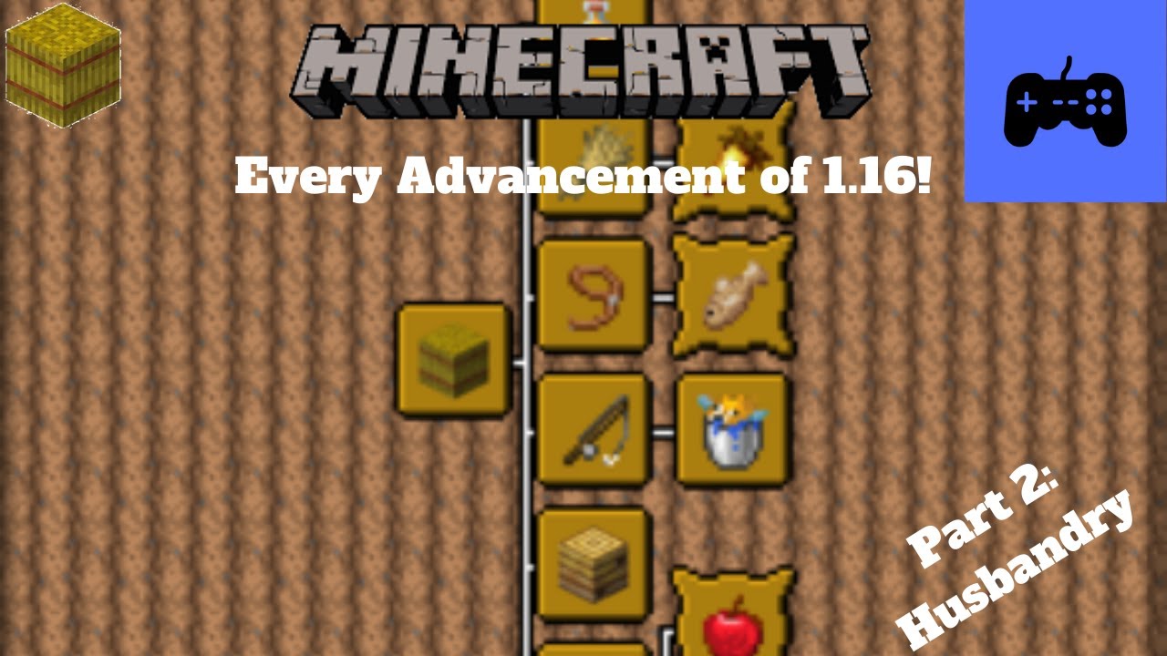 All Minecraft 1.16 Advancements!🙂 (Part 2) - YouTube