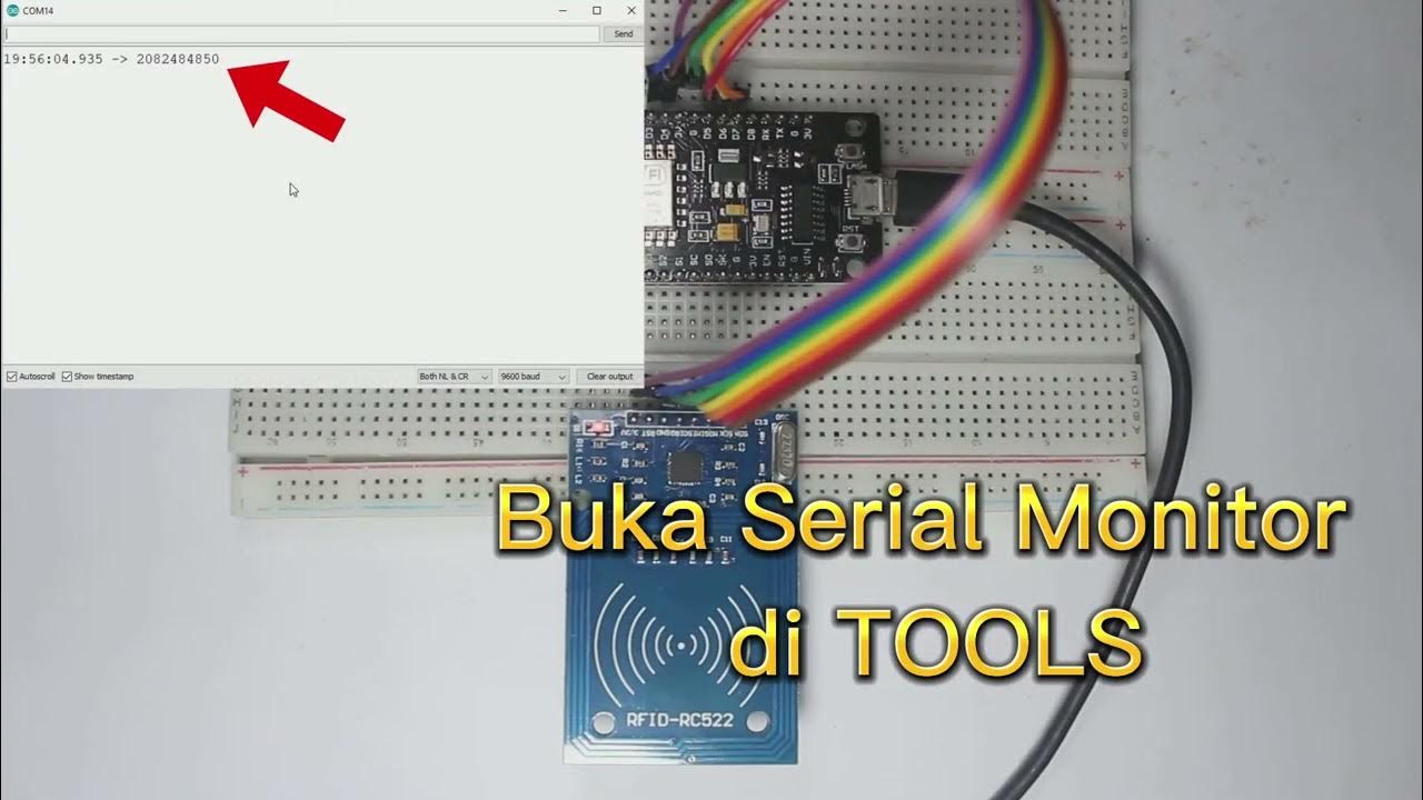 Cara Membaca UID kartu RFID - YouTube