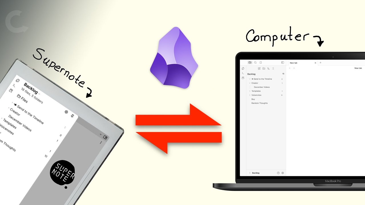 My new Obsidian + Supernote setup - YouTube