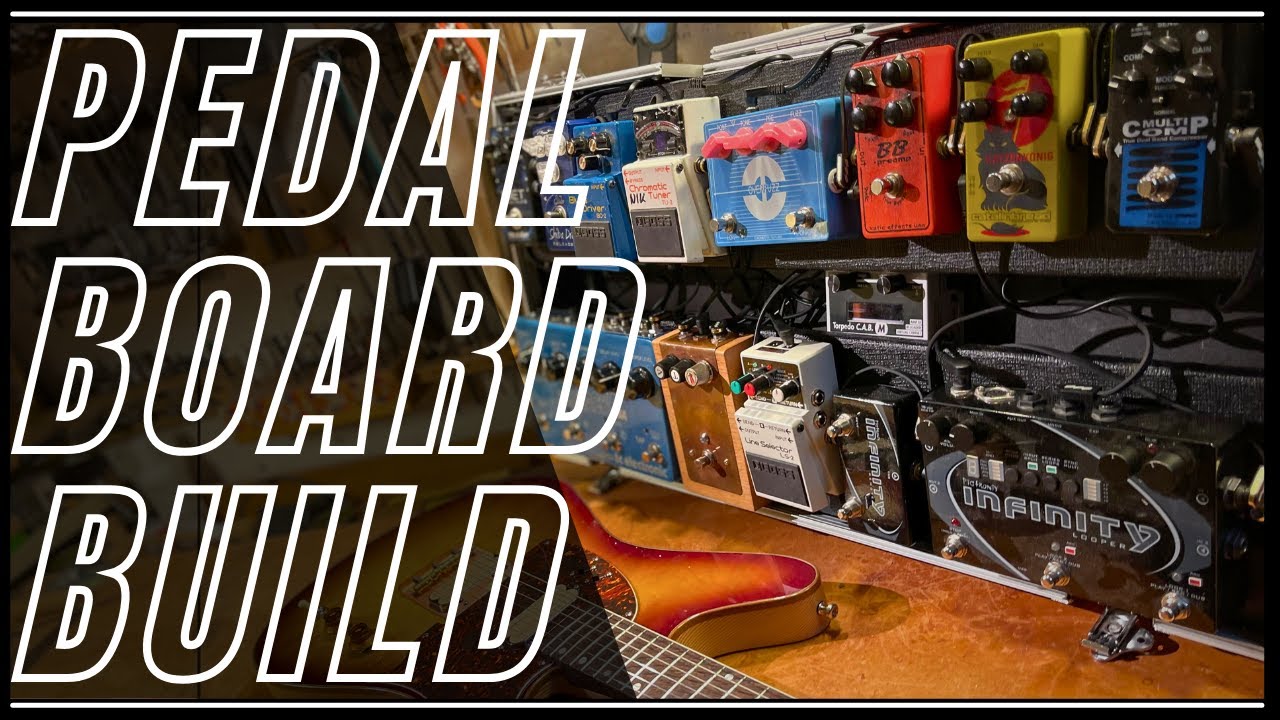 My Guitar Effect Pedalboard Build/ Full Video and Explanation/ How to ...