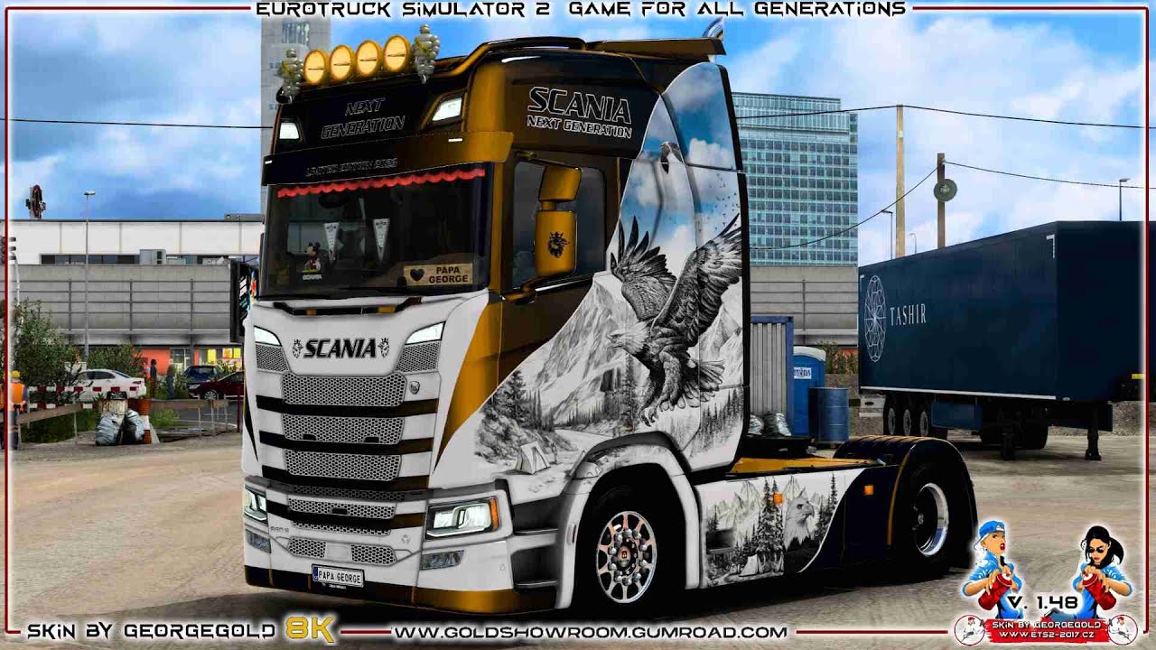 Scania S NG Eagle Edition 2023 - YouTube