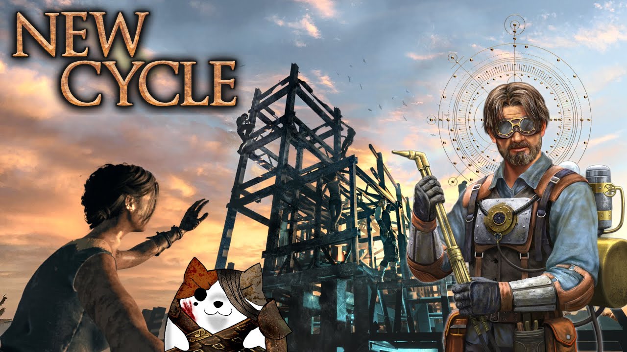 New Cycle First Look! | New Post-Apocalyptic City Builder Full Game ...