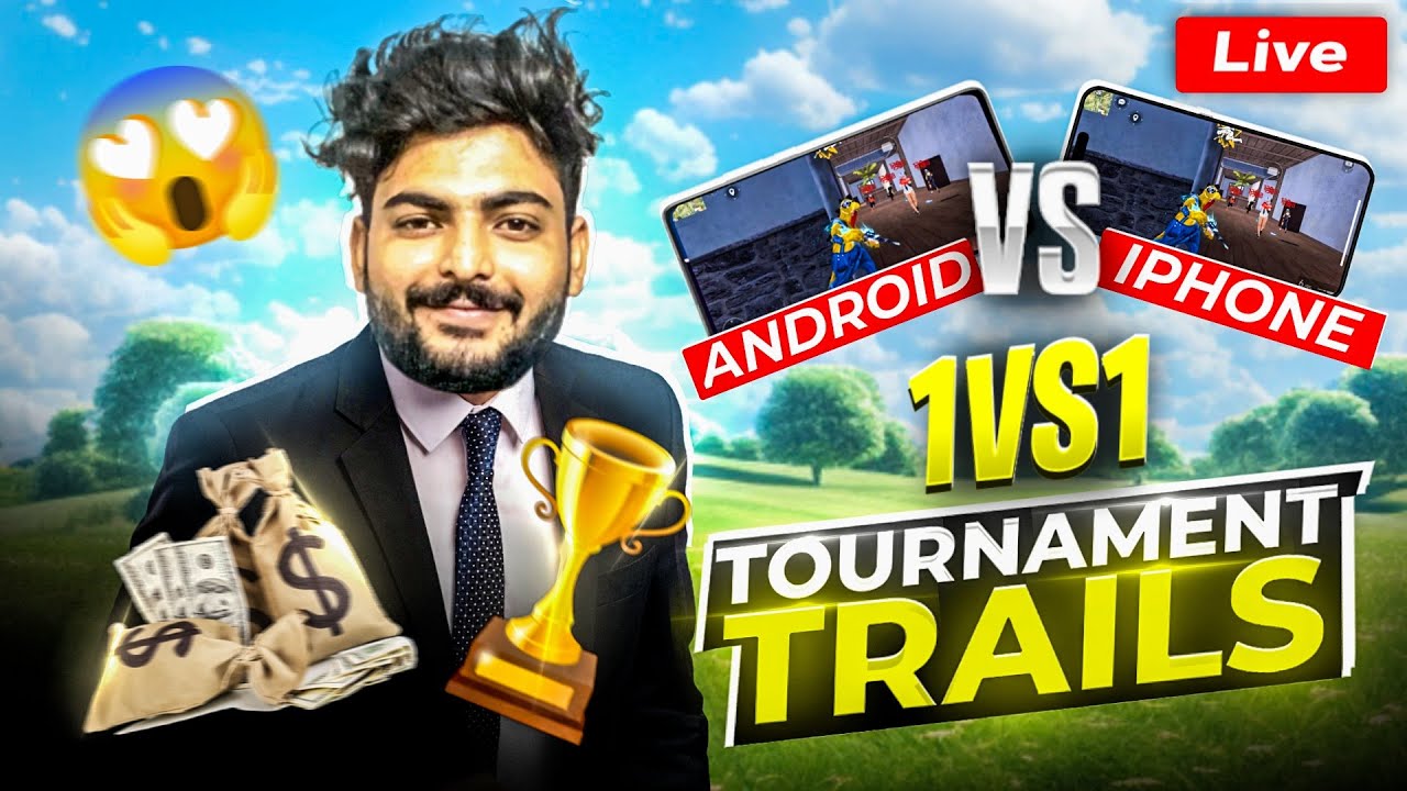 🔴ANDROID VS IPHONE TOURNAMENT 🔥TPG's 1VS1 TOURNAMENT ️ TEAM PEPSI ...