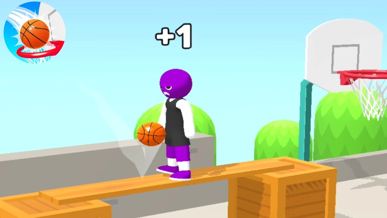 Bounce Dunk - All Levels Gameplay Android, iOS MAX level 4-5 - YouTube