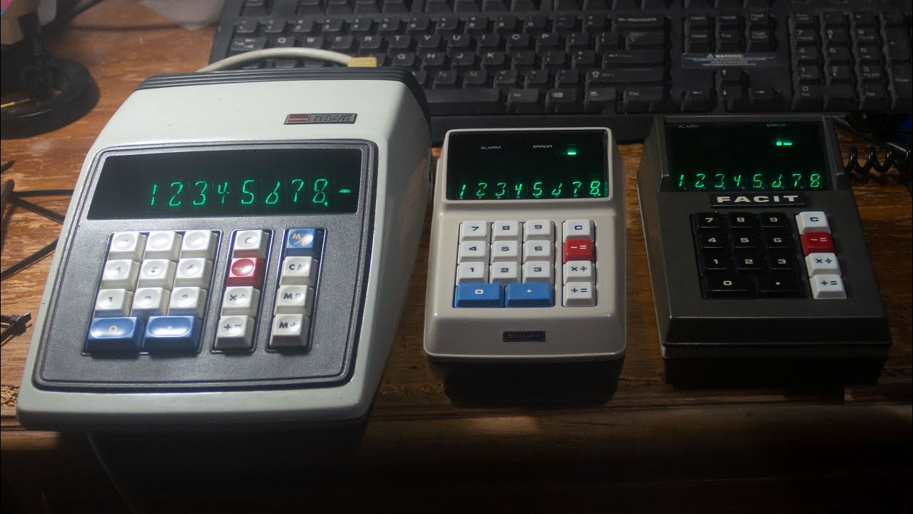 Sharp EL-160 and EL-8 Overview and teardown - YouTube