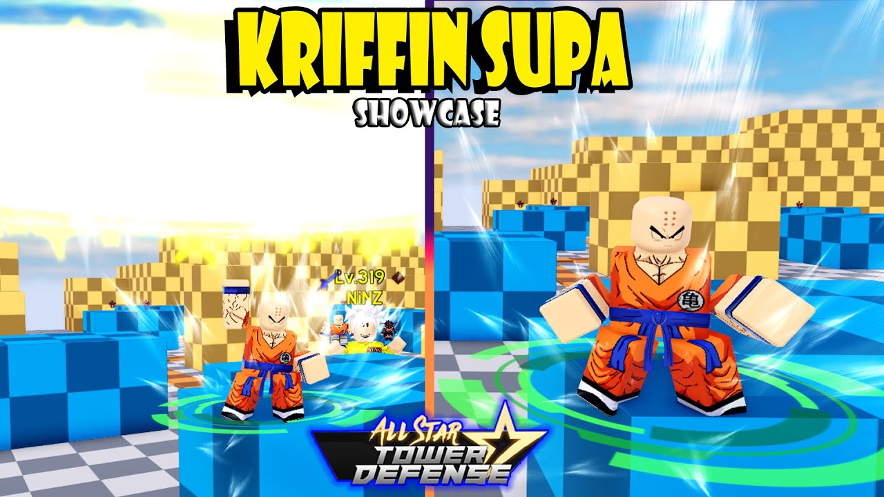 [THROWBACK] KRILLIN SUPA 6⭐UNIT SHOWCASE - ALL STAR TOWER DEFENSE - YouTube
