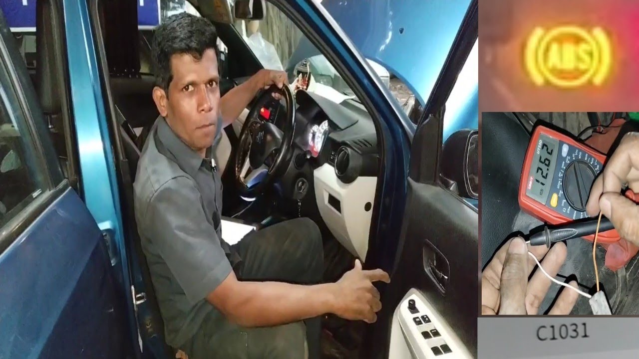 How to Fix ABS Sign Problem | DTC Code C1031 Suzuki ignis - YouTube