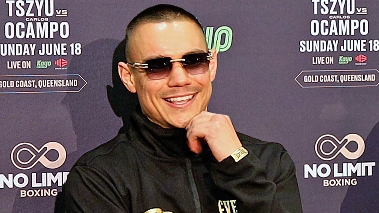 TIM TSZYU • FULL POST FIGHT PRESS CONFERENCE VS CARLOS OCAMPO - YouTube