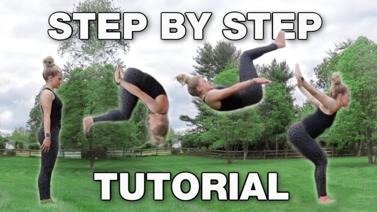 Standing Back Flip/Tuck Tutorial! *LEARN AT HOME* - YouTube